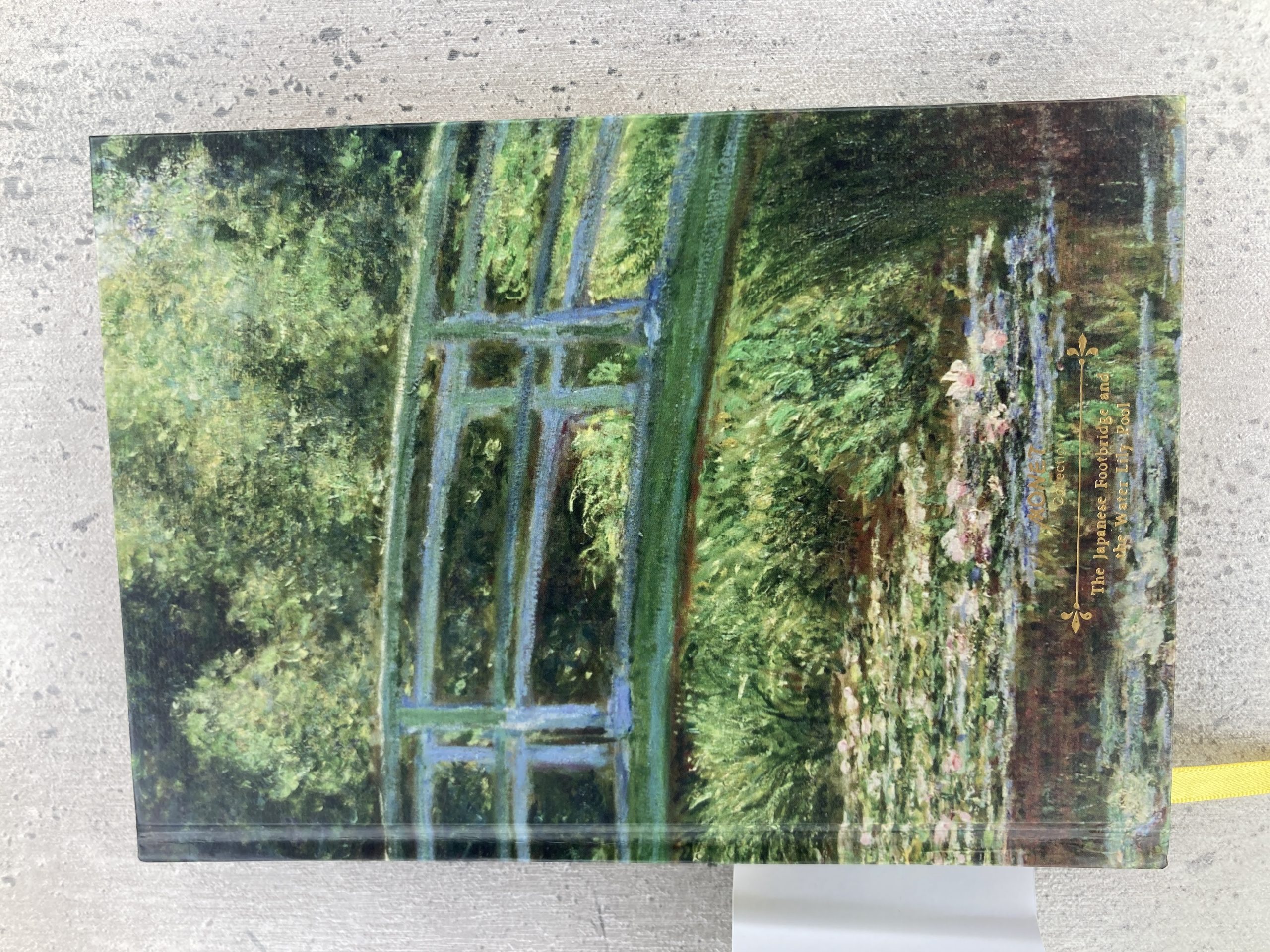 Water Lilies and Japanese Bridge Notebook – Straveling Muzeum
